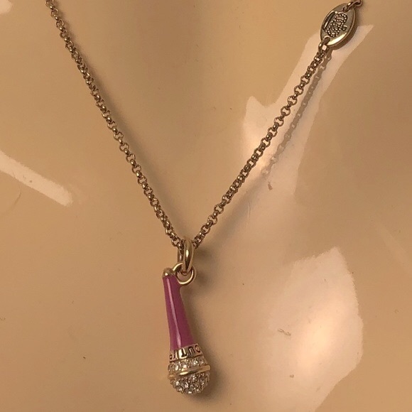 Juicy Couture | Jewelry | Rare Juicy Couture Drop The Mic Pink ...